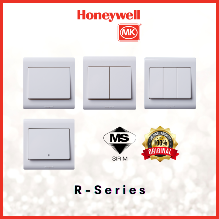 MK R Series 16A 1 Way 2 Way Switches / Water Heater and Aircond Neon ...
