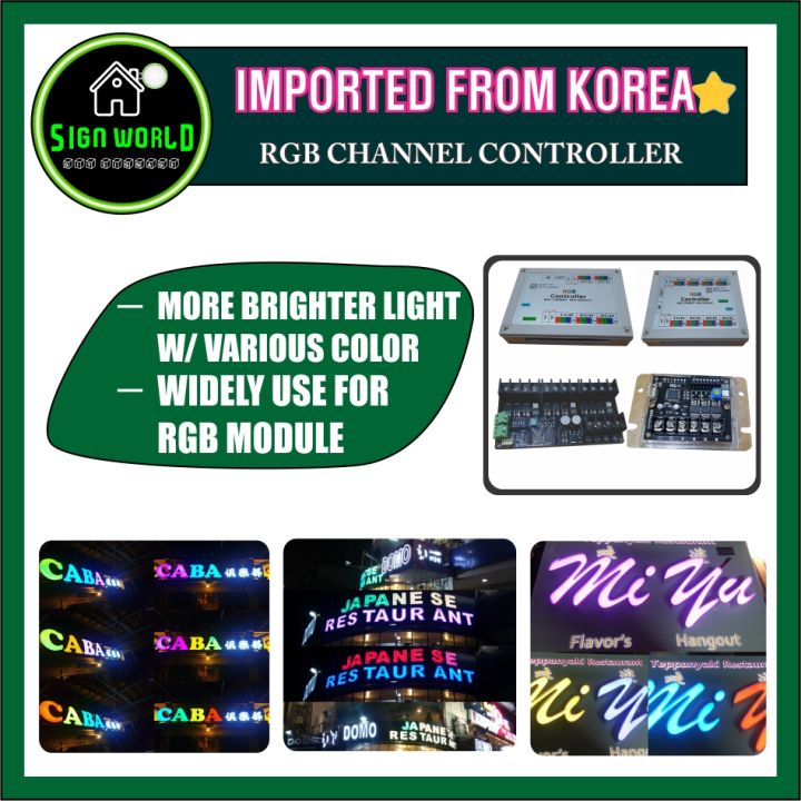 RGB LED 1channel 3channel 5channel 8channel Controller various colors ...
