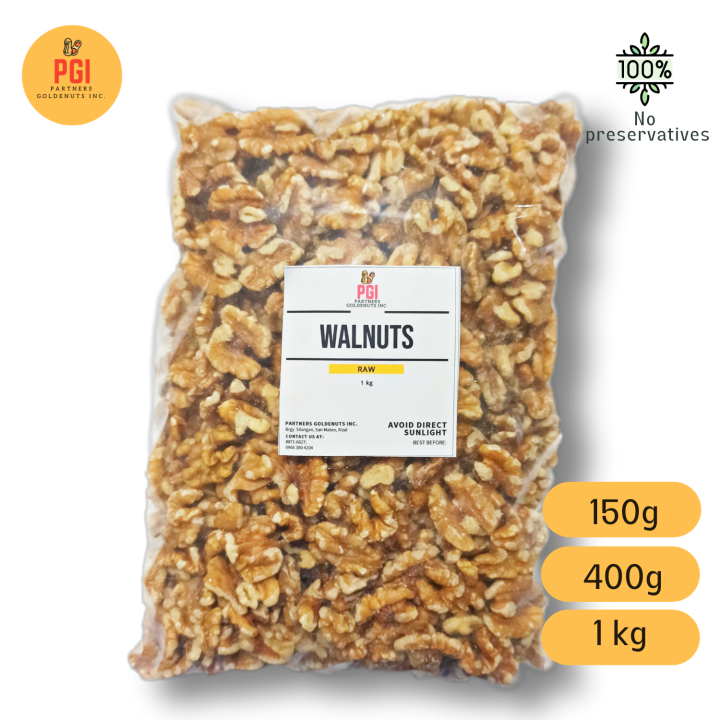 Raw Imported Walnuts (150g-1kg) | Lazada PH