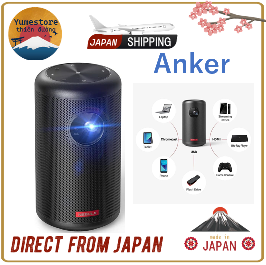 (TIME SALE)-Anker Projector- Anker Nebula Capsule II Smart Mini ...