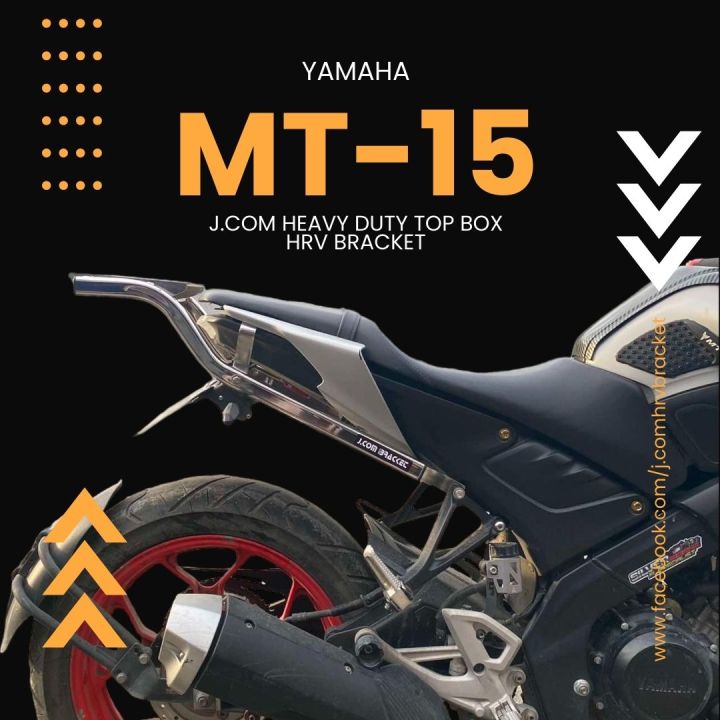 YAMAHA MT15 HEAVY DUTY TOPBOX BRACKET BY J.COM | Lazada PH