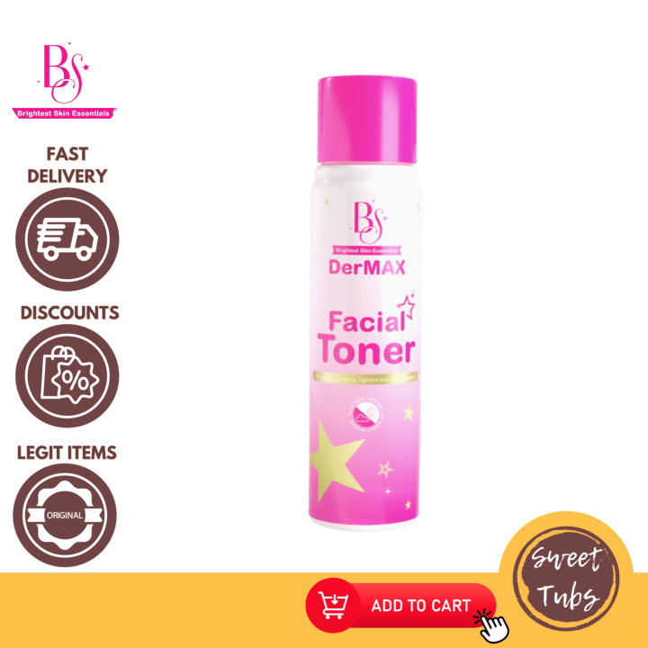 Brightest Skin Essentials DerMAX Rejuvenating Facial Toner 120ml ...