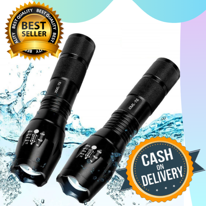 Tactical Flashlight Military TAC Light Pro Seen On TV Flashlight Torch ...