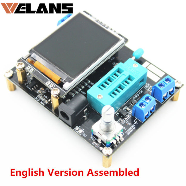 GM328 GM328A เครื่องทดสอบทรานซิสเตอร์ LCR Diode Capacitance ESR แรงดัน ...