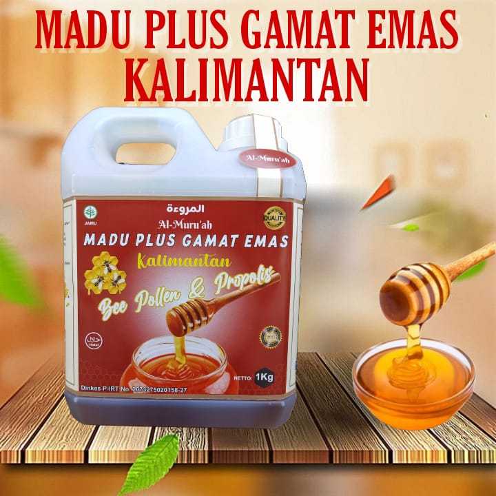AL-MURU'AH Madu Gamat Emas, Bee Pollen dan Propolis (BUKAN MADU PAHIT ...