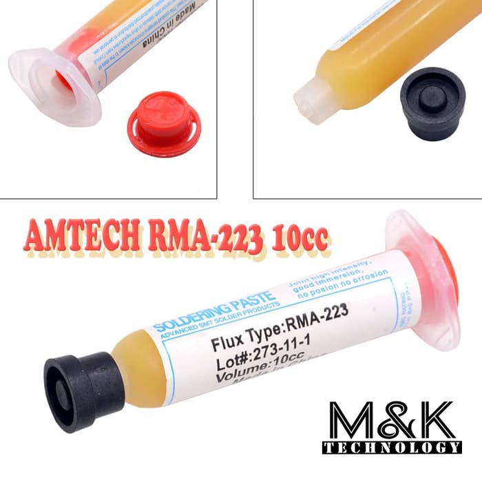 Original AMTECH RMA-223-UV BGA Solder Paste Flux for Mobile Phone BGA ...