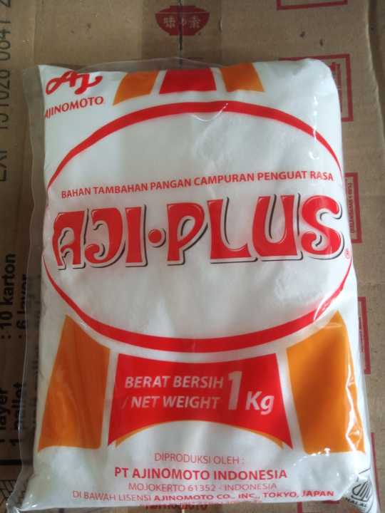 Penguat Rasa Aji-Plus Ajinomoto berat 1 kg, Vetsin Bubuk, Mecin Bubuk ...