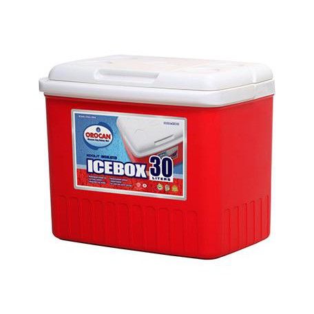Orocan Ice Box Chest Insulated Cooler 30-Liters (Red) | Lazada PH