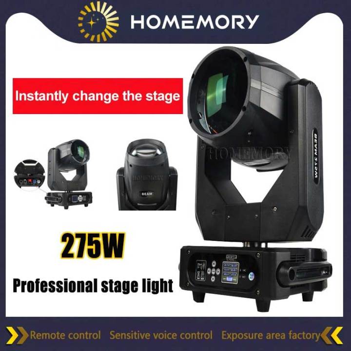Homemory 275W Moving Head Beam Light 13R LED RGBW Stage Light with 13R ...