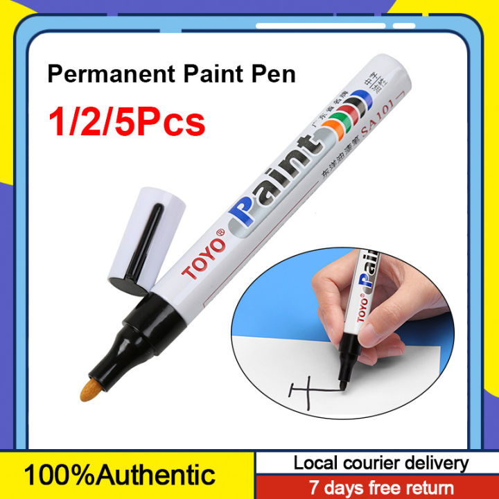 7 Color Ear Tag Marker Permanent Paint Pen Waterproof Marking Pen for ...