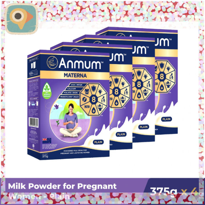 Anmum Materna Pregnancy Milk Powder Plain 375G x4 | Lazada PH