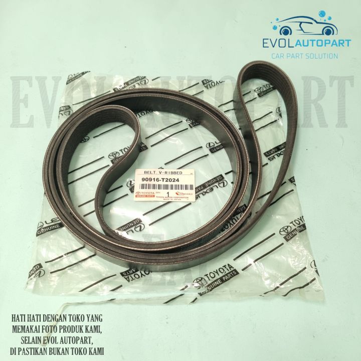 Fan Belt V-Belt Tali Kipas Innova Hilux Fortuner Bensin Original 7PK 2300 | Lazada Indonesia