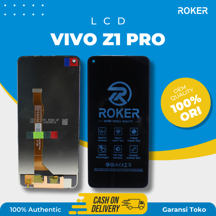 LCD TOUCHSCREEN VIVO Z1 PRO / VIVO Z5X / VIVO 1918 FULLSET ORIGINAL BY ROKER | Lazada Indonesia