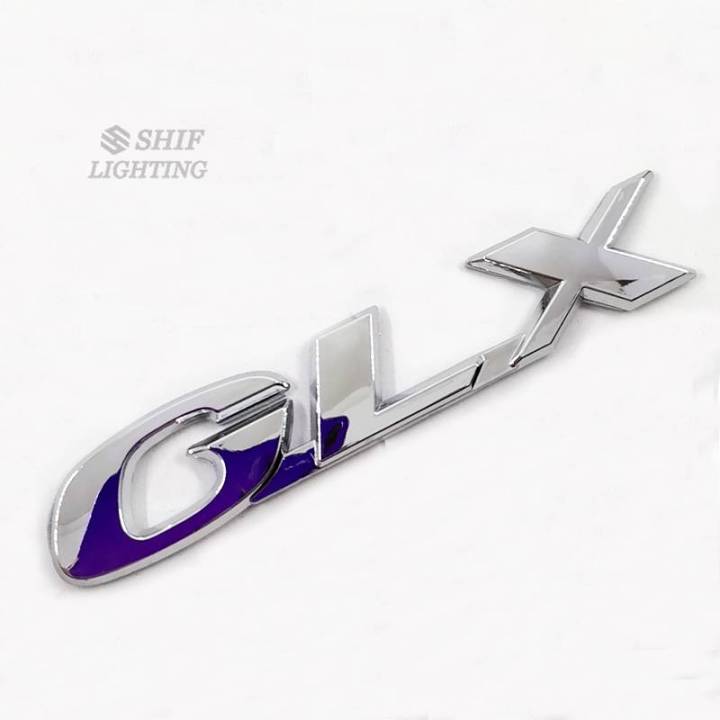 1 x ABS GLX Logo Car Auto Rear Emblem Badge Sticker Decal GLX (100*30mm ...