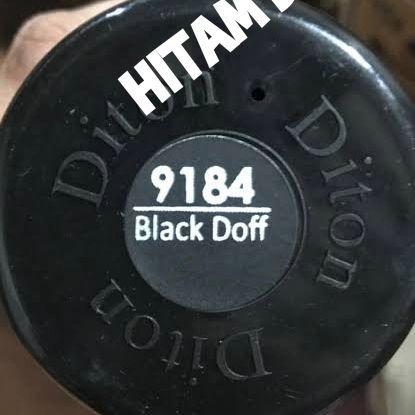 pylok diton Premium Black Doff 9184 cat semprot diton hitam doff 400ml ...