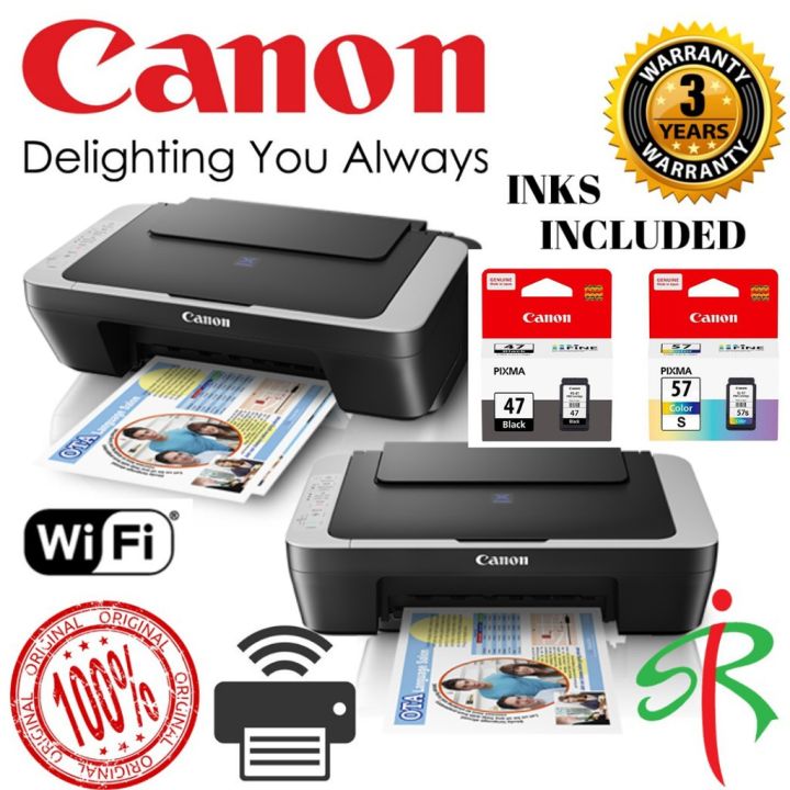 Canon PIXMA E470 All-In-One Printer With Wi-Fi [READY STOCKS] | Lazada