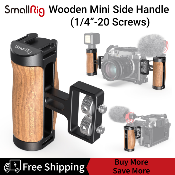 SmallRig Wooden Mini Side Handle (1/4”-20 Screws) 2913 | Lazada