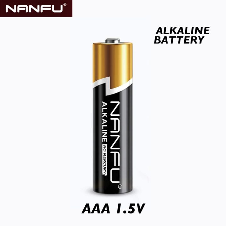 NANFU AAA Battery Superior Alkaline Heavy Duty Battery | Lazada PH