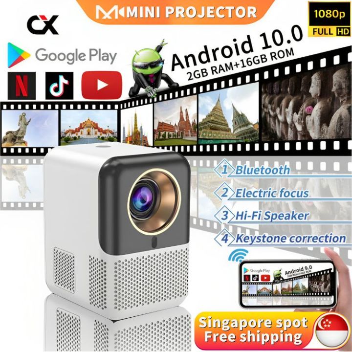 (SG) X10 Mini Projector for Phone Full HD Portable 1080P Home Theater ...