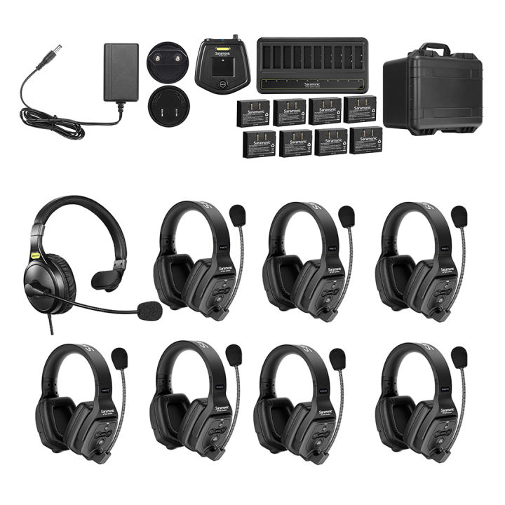 Saramonic WiTalk WT5D 1.9GHz Wireless Headset Intercom System Full ...