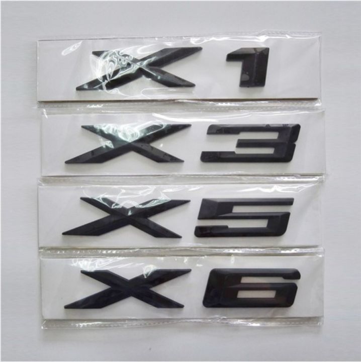 Bmw X1 X3 X5 X6 Black Oem Emblem Logo | Lazada