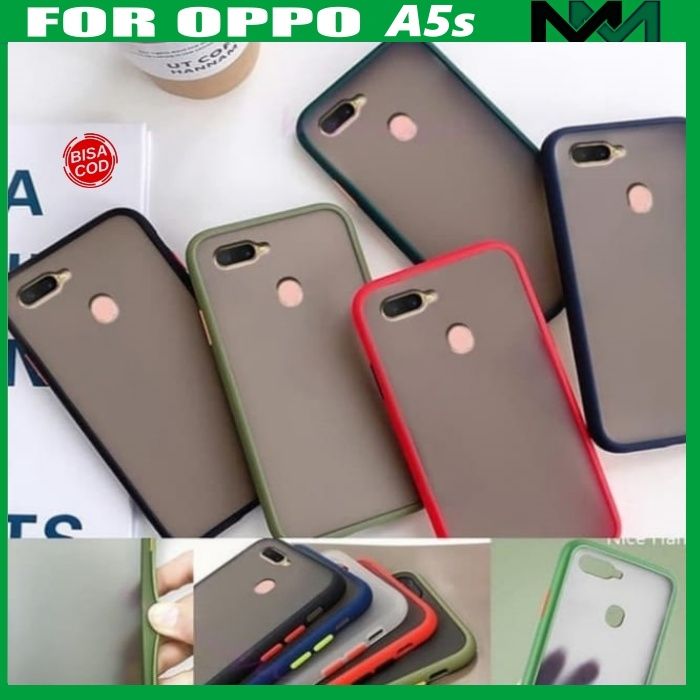 MM OLSHOP - Case OPPO A5S Aero PC Bening Premium Softcase Matte ...