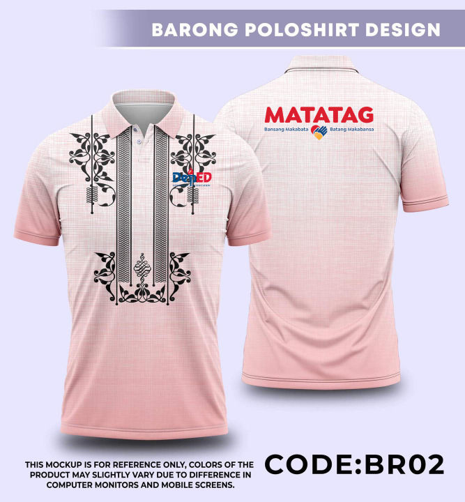 DEPED MATATAG POLO UNIFORM FULL SUBLIMATION POLO-Shirt FOR WOMEN AND ...