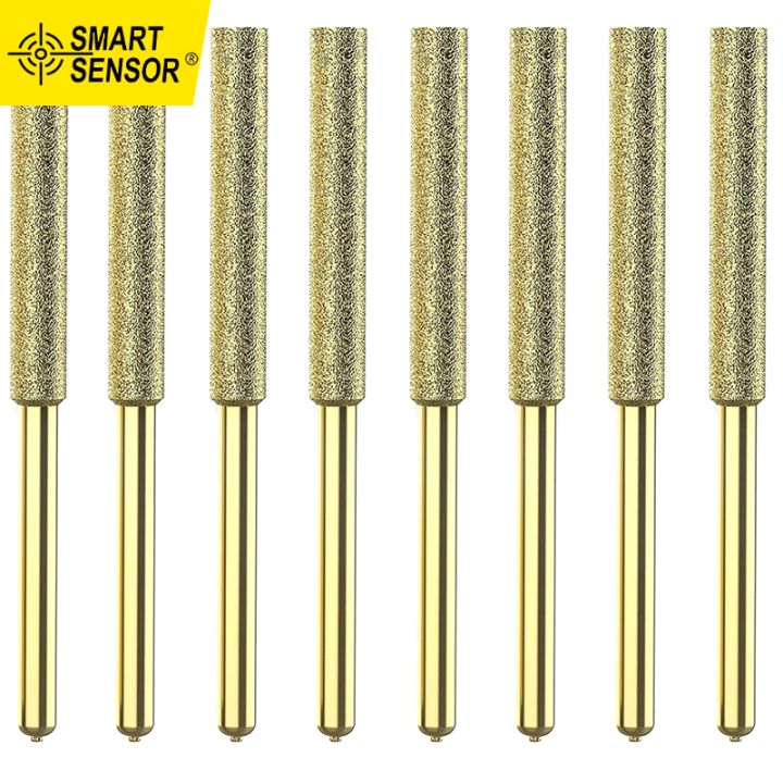 Smart Sensor 8Pcs Chainsaw Bits Titanium Plated Diamond Sharpener High ...