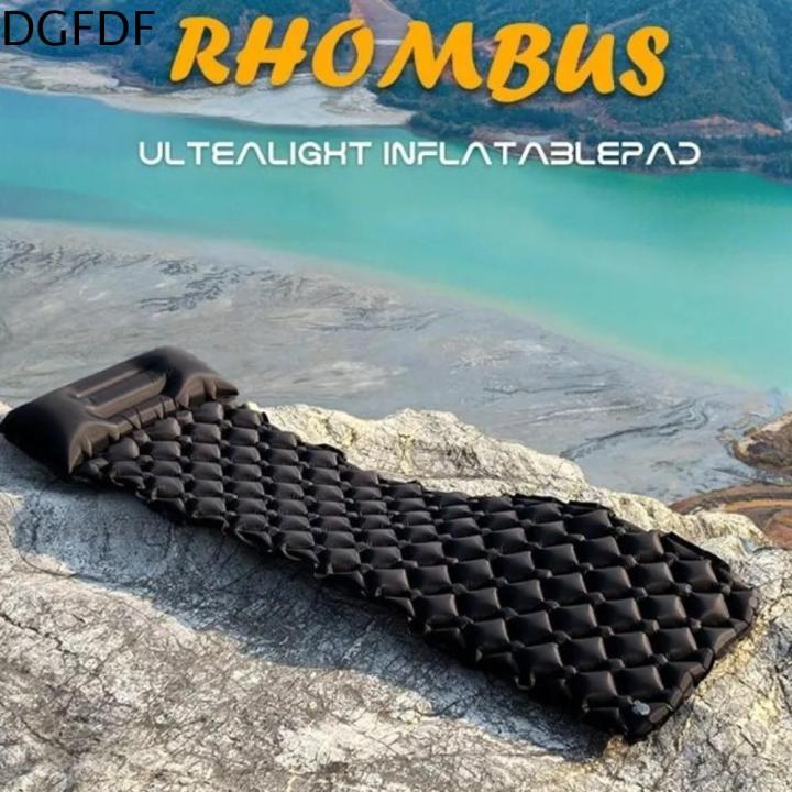 DGFDF ทนต่อการฉีกขาด ที่นอนลมสำหรับตั้งแคมป์ ปั๊มในตัว แผ่นหนา แผ่นรอง ...