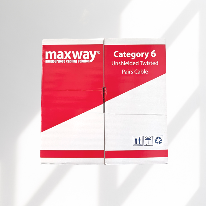 Maxway Network Lan Cable Cat 6 (305M) | Network Cable for PC Laptop Mac | Lazada