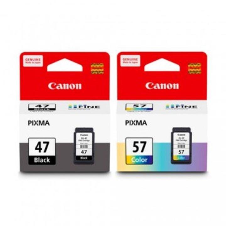 Canon PG47 CLI 57 13ML CL-57S 8.7Ml Ink Cartridge ORIGINAL | Lazada
