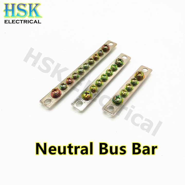 20mm x 1.5mm Neutral Bus Bar 5 Terminal 7 Terminal 10 Terminal | Lazada PH