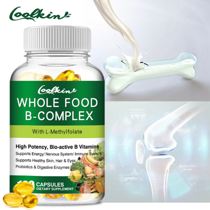 Coolkin - Vitamin B Complex Softgels - High Potency B Complex Vitamins ...