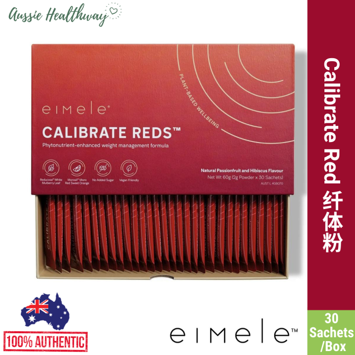 EIMELE Calibrate Reds (30 Sachets/Box) Eimele Red EIMELE 纤体粉 小红粉 小红针 ...