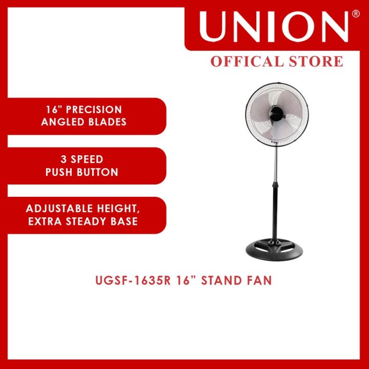 Union UGSF-1635R 16 Stand Fan | Lazada PH