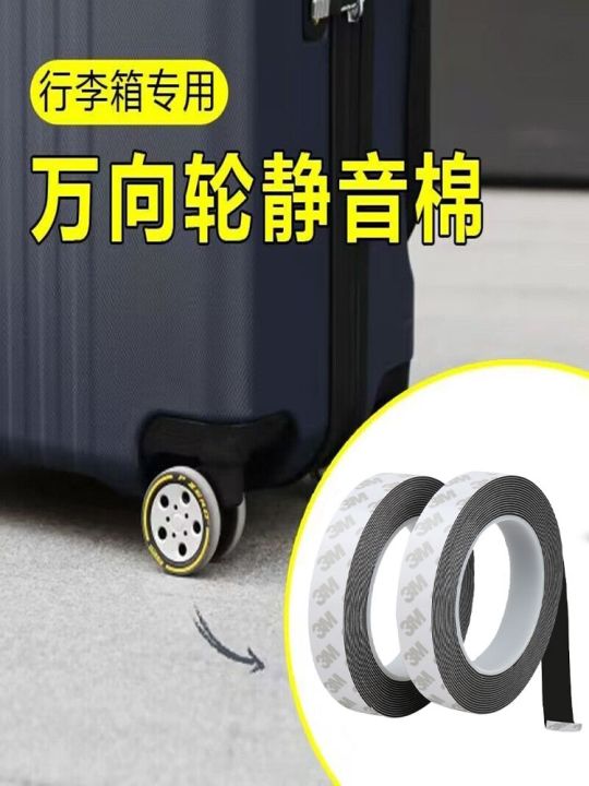 Luggage wheel rubber cover trolley case pulley protective cover ...