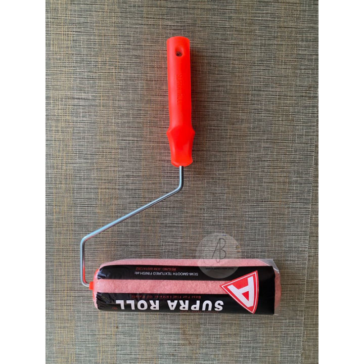 Kuas Roll COPOT SUPRA (ORANGE) / Kuas Roll Cat Tembok SUPRA 9” | Lazada ...