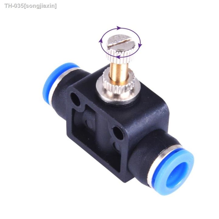Pneumatic Fittings SA Control Valve 4-12mm OD Hose Plastic Push In Gas ...