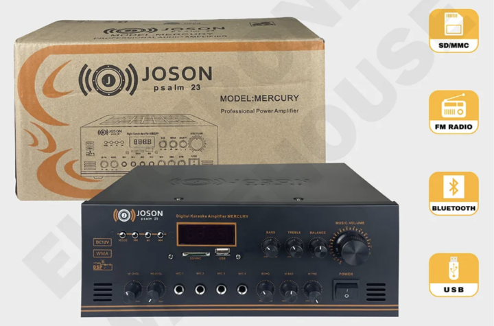 Joson MERCURY Digital Karaoke Professional Power Amplifier | Lazada PH