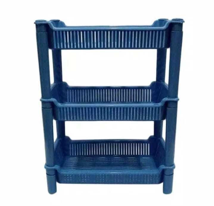 Rak susun MINI serbaguna 3 tingkat plastik multifungsi | Lazada Indonesia