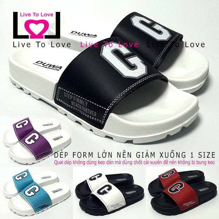 Dép quai ngang Unisex siêu nhẹ DUWA - Hàng chính hãng - LN9048 | Lazada.vn