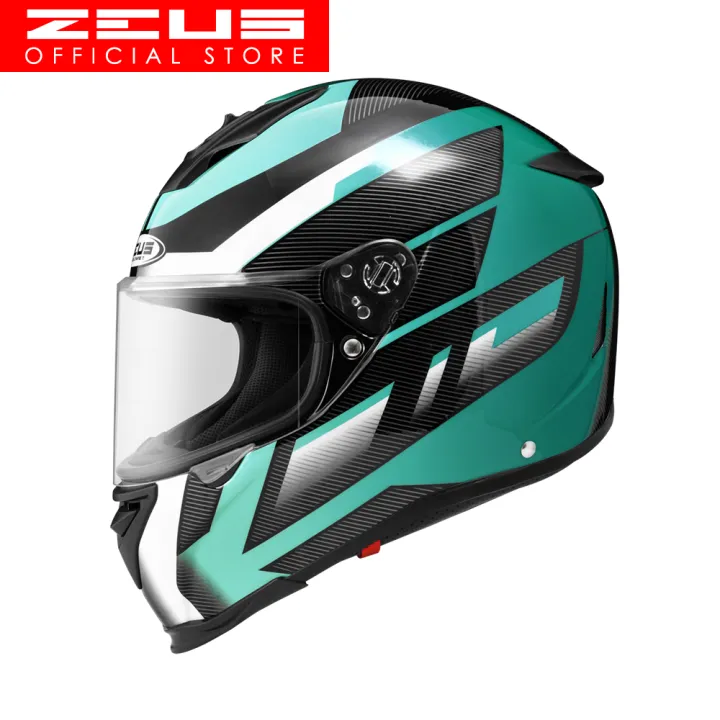 ZEUS ZS-1900 Fiberglass Full Face Helmet | Lazada