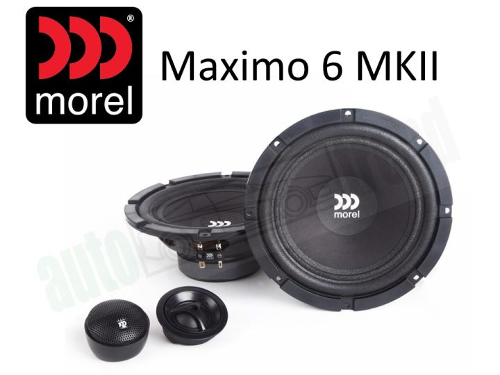 Morel Maximo 6 MKII 6.5" Component Car Speakers | Lazada Singapore