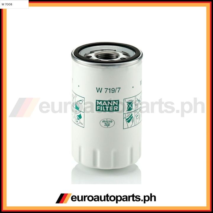 Oil Filter / W 719/7 / EAZ 1354 / Mann Brand / Jaguar | Lazada PH