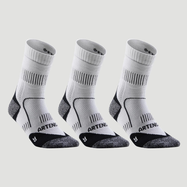 Decathlon Artengo RS 900 Socks Tri-Pack - White | Lazada PH