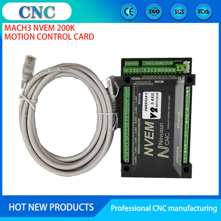 lh3tih NVEM Mach3 control card 200KHz Ethernet port 3 4 5 6 axis cnc ... lh3tih NVEM Mach3 control card 200KHz Ethernet port 3 4 5 6 axis cnc ...