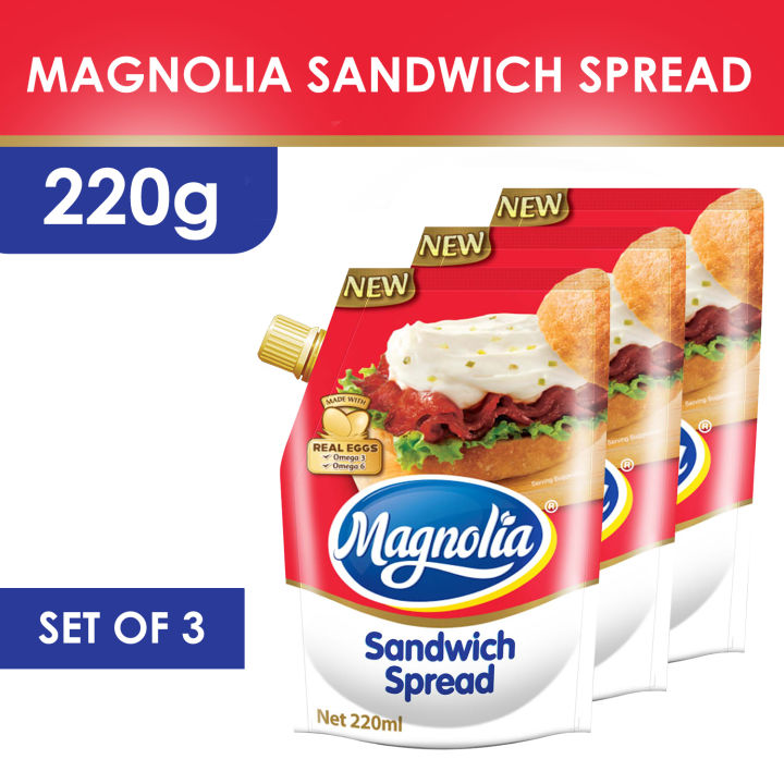 MAGNOLIA Sandwich Spread 220ML Made with Magnolia Chicken; with Omega 3 ...