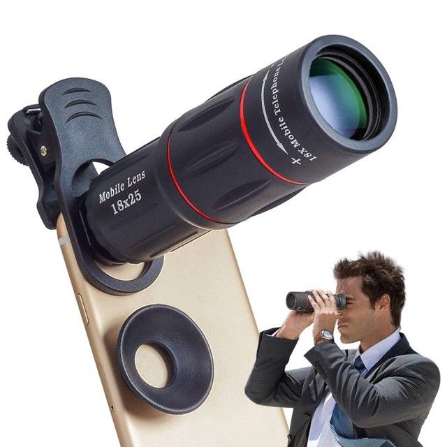 APEXEL universal 18x25 monocular zoom HD optical mobile phone lens ...