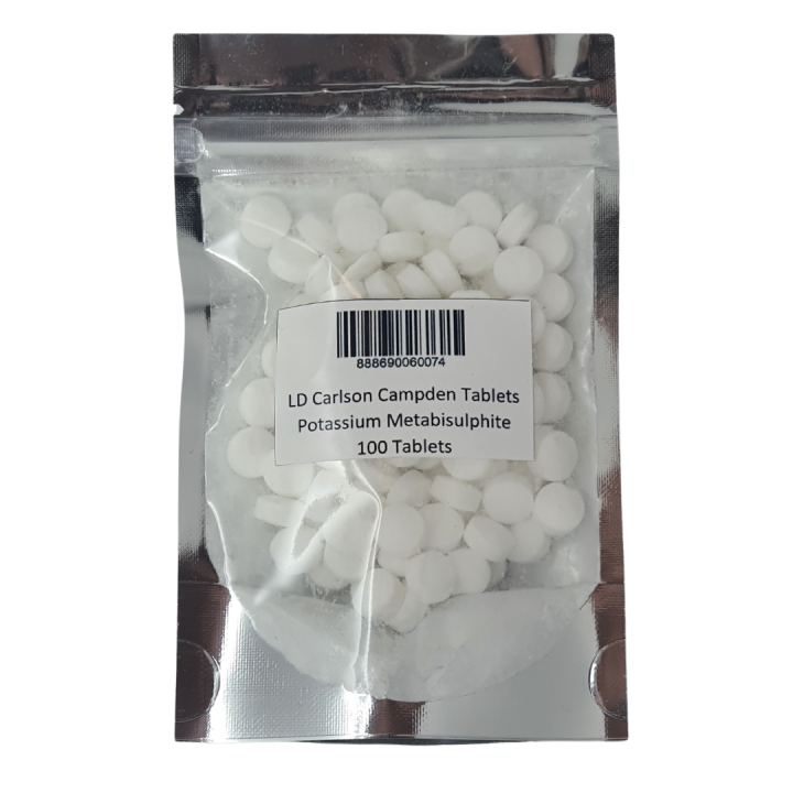 LD Carlson Potassium Campden Tablets (KMS) Sterilant & Preservatives ...