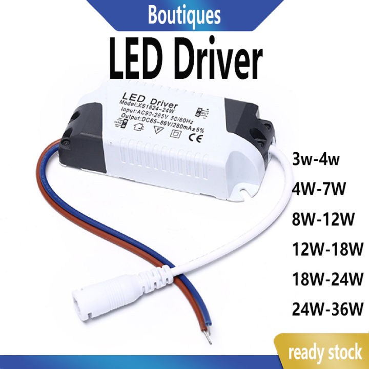 READY STOCK LED Driver LED Transformer LED Adapter Downlight Lampu Led ...